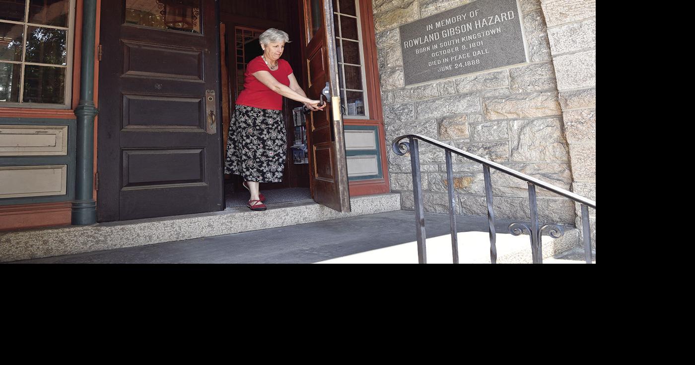 Peace Dale Library opens its doors for first time in nearly 30 years ...