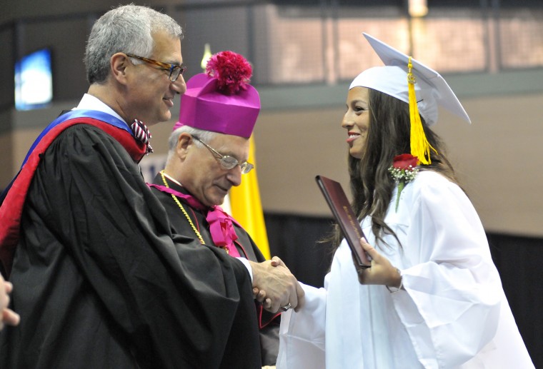 Hard work and growth mark Prout's Class of 2013 | Front | independentri.com