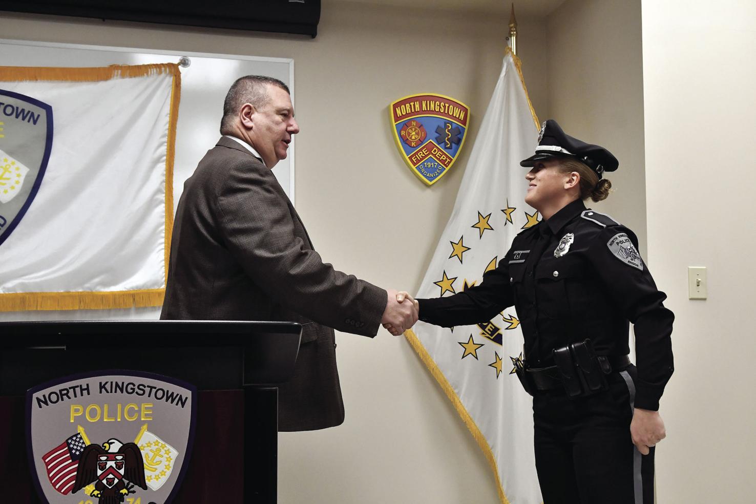 New recruits sworn in as NKPD officers | News | independentri.com