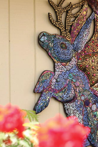 A stroll reveals the many layers of artist Kay O'Rourke's home, studio ...