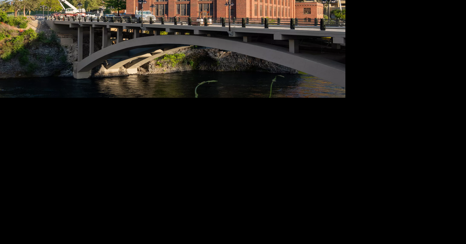 It took twice as long as expected, but the Post Street Bridge is ...