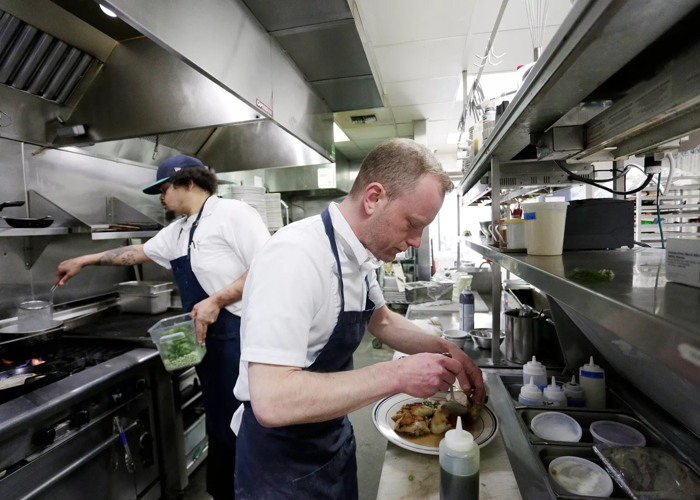 Chef Peter Adams of Française brings classic French cooking and farm-to ...