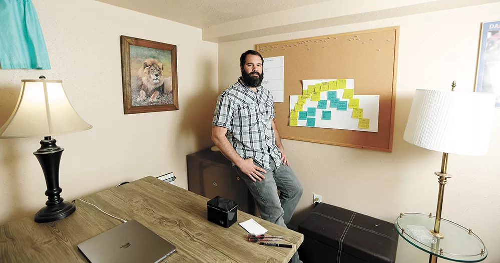 Spokane author Simeon Mills' debut novel is just the basketball-obsessed robot love story you've ...