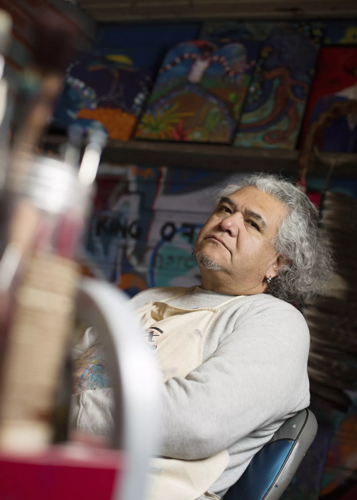 Artist Ric Gendron is optimistic after a health scare, with a new book ...