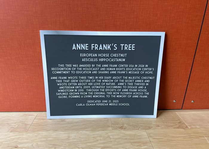 Spokane's Peperzak Middle School receives honorary sapling from the ...