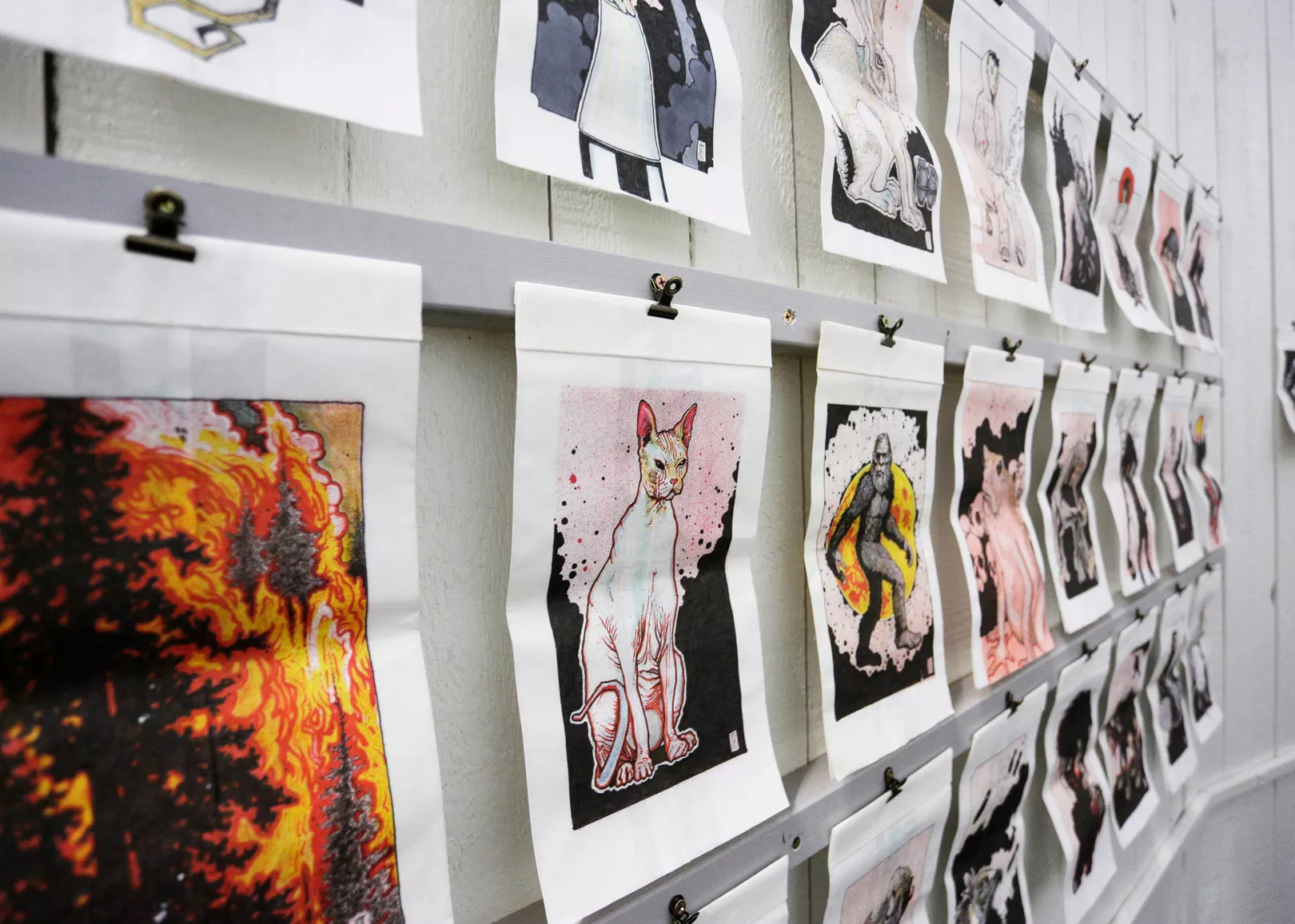 Joe Tomlinson keeps drawing fun with pop surreal images on ...