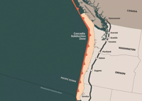 cascadia subduction zone simulation