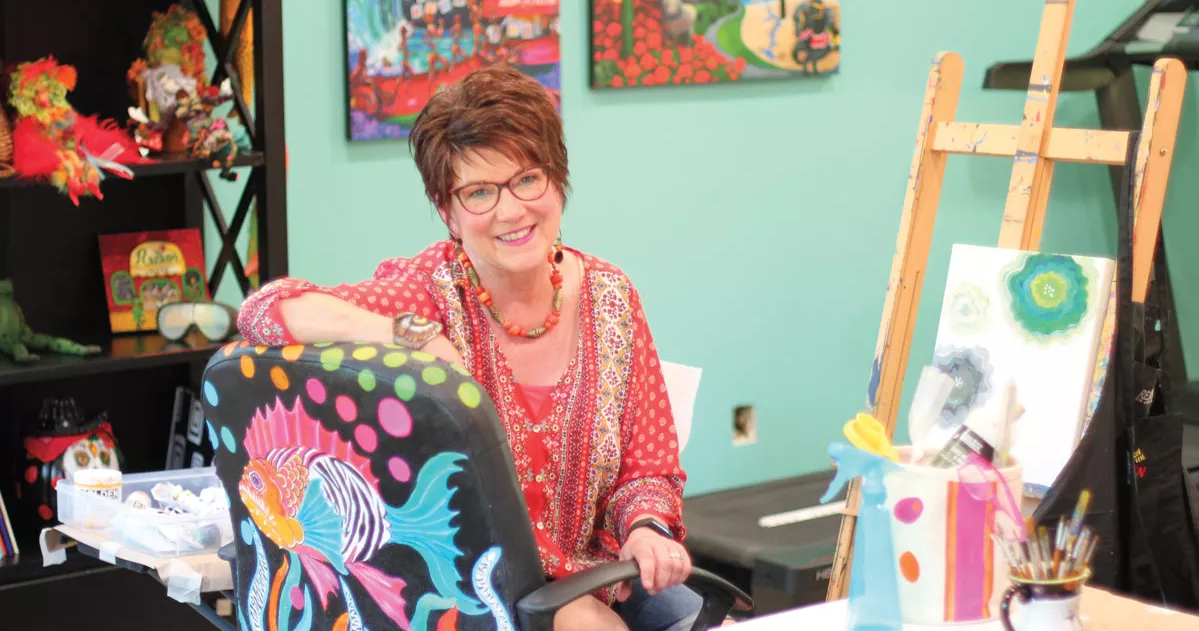 Debbie McCulley makes more room for art in newly remodeled studio ...