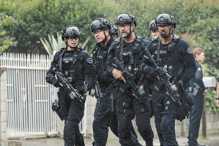 are swat police officers