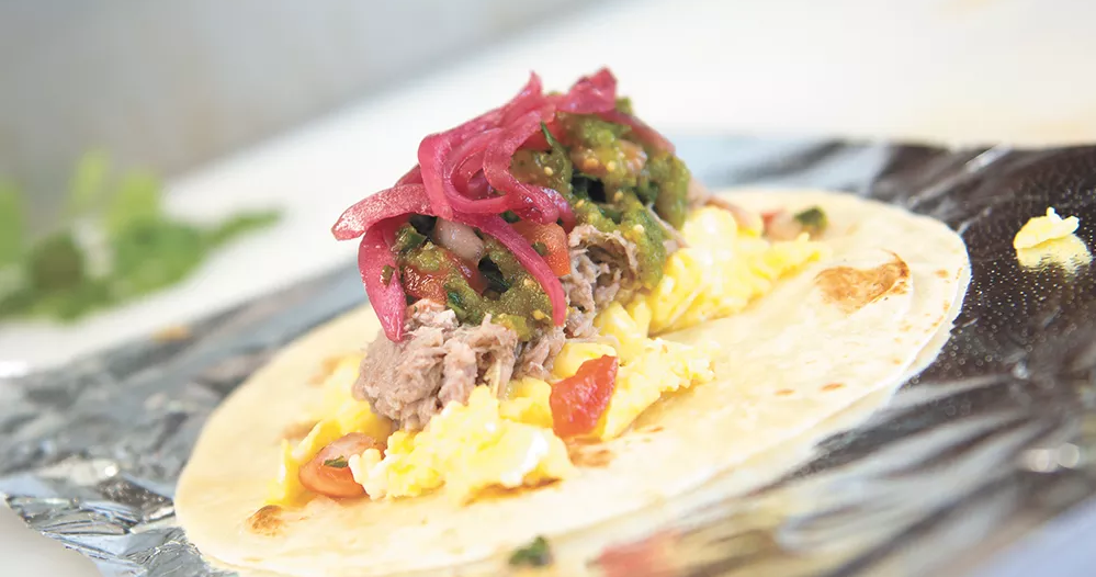 Taco Vado offers fresh and flavorful breakfast all day from its West ...