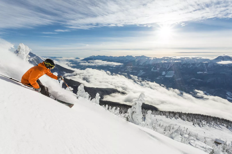 Mix "Revel" and "Stoke" together, and you get a classic Canadian ski ...