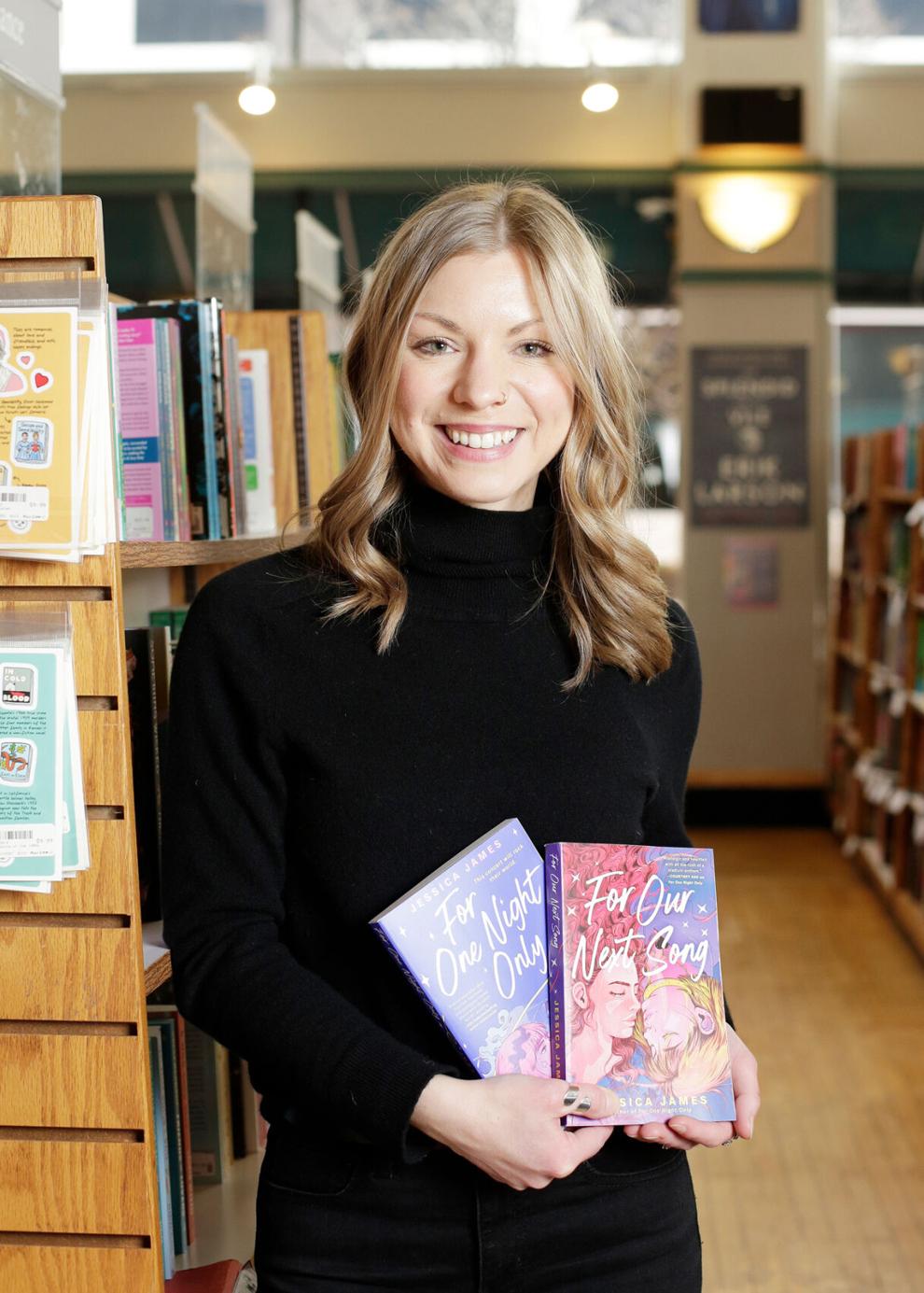 Local author Jessica James continues her Glitter Bats series with a ...