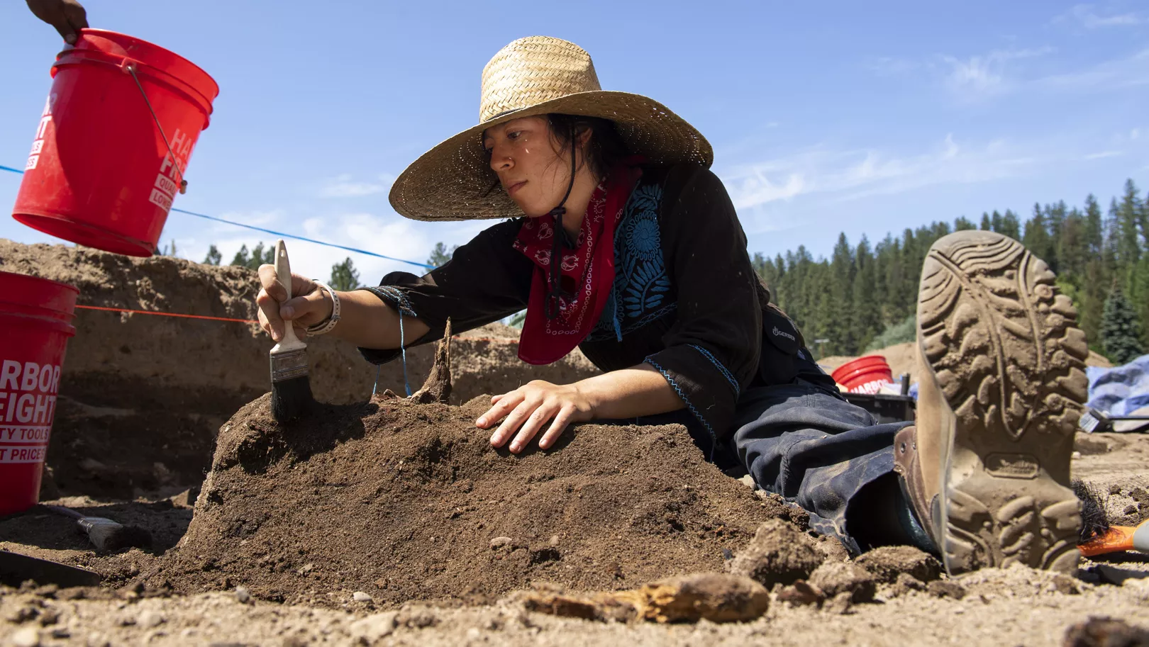 Newly unearthed camas ovens at ancient Kalispel Tribe site help sweeten ...