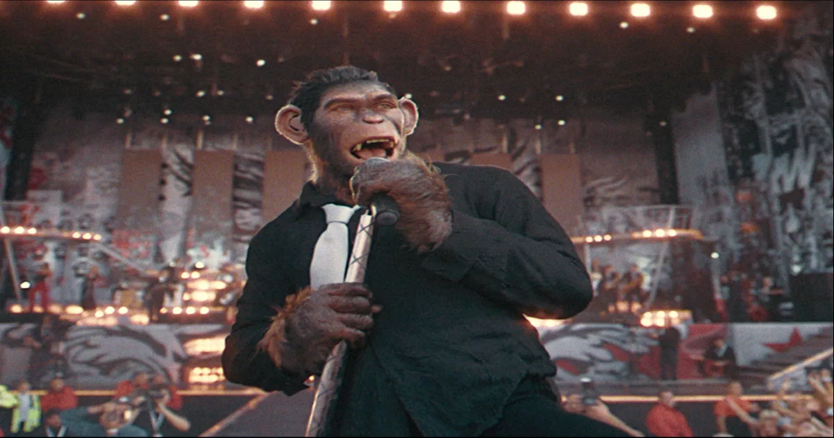 Better Man transforms Robbie Williams into a CGI chimp, but follows the ...