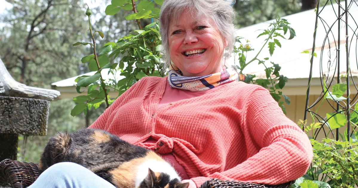 A stroll reveals the many layers of artist Kay O'Rourke's home, studio ...