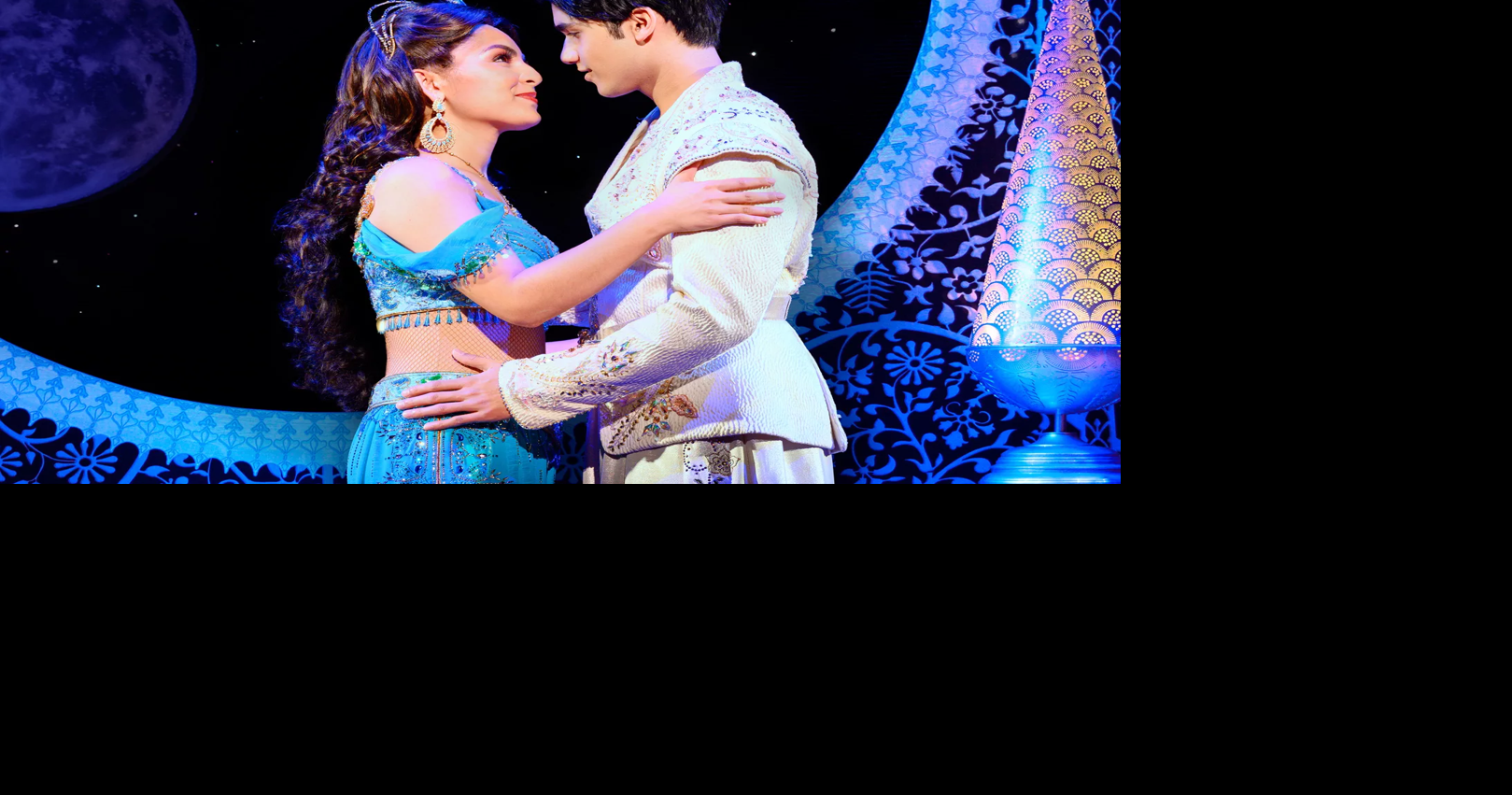 A young actress lands dream role as Jasmine in the touring Broadway ...
