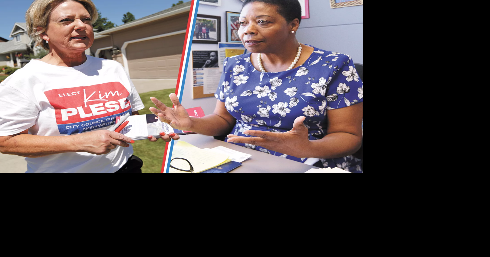 ELECTION 2023: Betsy Wilkerson and Kim Plese walk two distinct paths ...