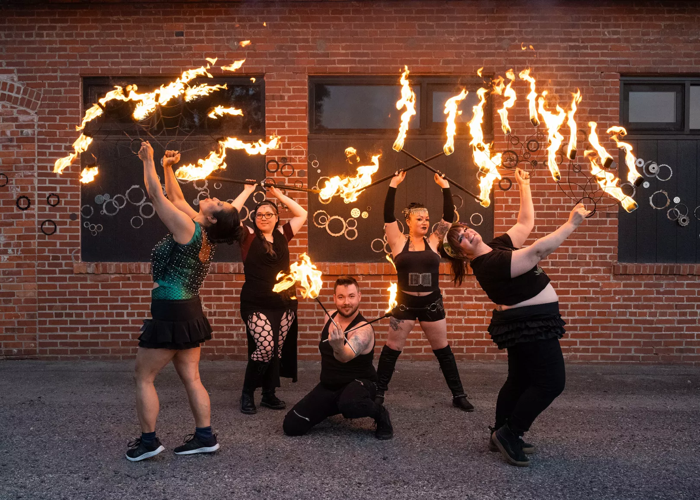 Spokane-based fire-spinning troupe Burn Works fosters community with flames | Archive | inlander.com