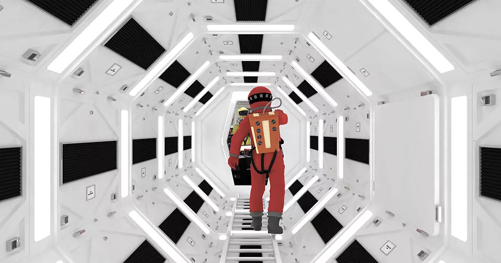 2001 space station interior