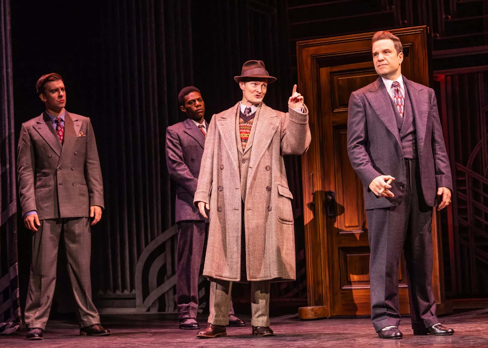 Actor Devon Goffman has perfected the loveable bad guy act in Broadway's Some Like It Hot ...