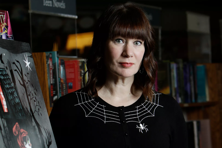 Local author Lora Senf introduces kids to horror writing through her ...