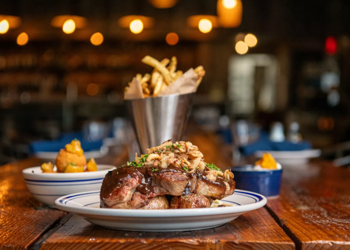 Even if you've misheard bon appétit as "bone apple tea," Francaise can ...