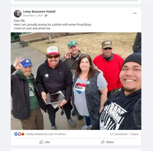 Lesley Haskell, wife of Spokane County Prosecutor, calls herself 'White ...