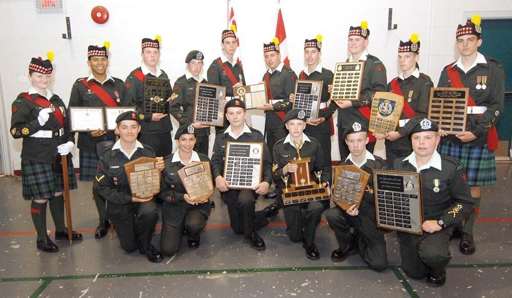 Army Cadets on Parade