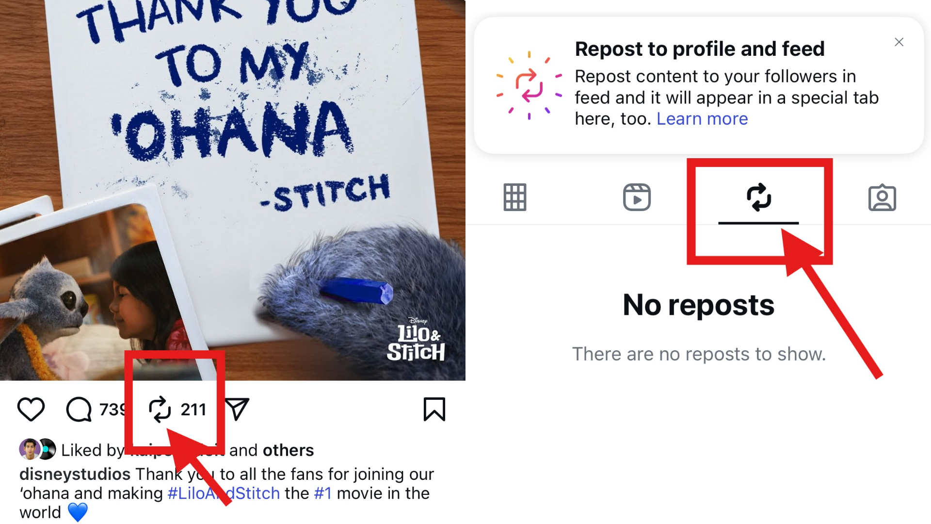 Here’s how Instagram’s new repost button works