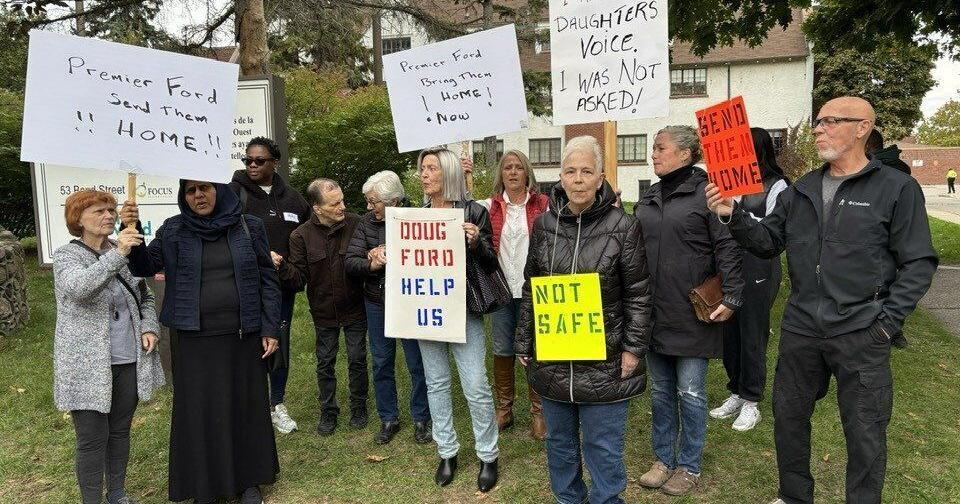 Families upset after group home residents moved to Oakville