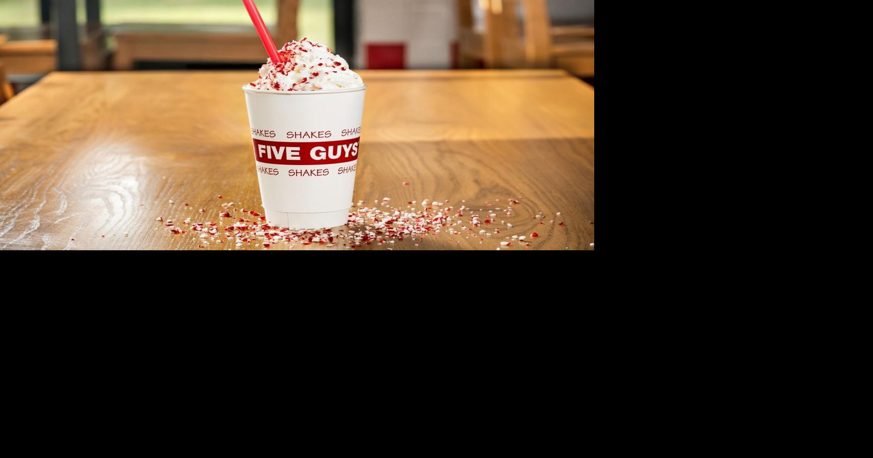 Five Guys launches limited-time milkshake for the holidays