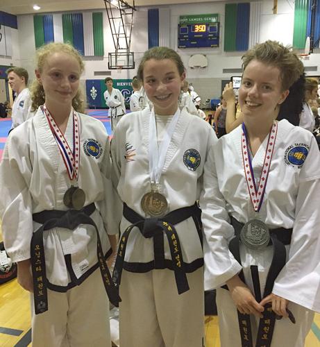 Gold medals for Oakville's Morningstar black belts