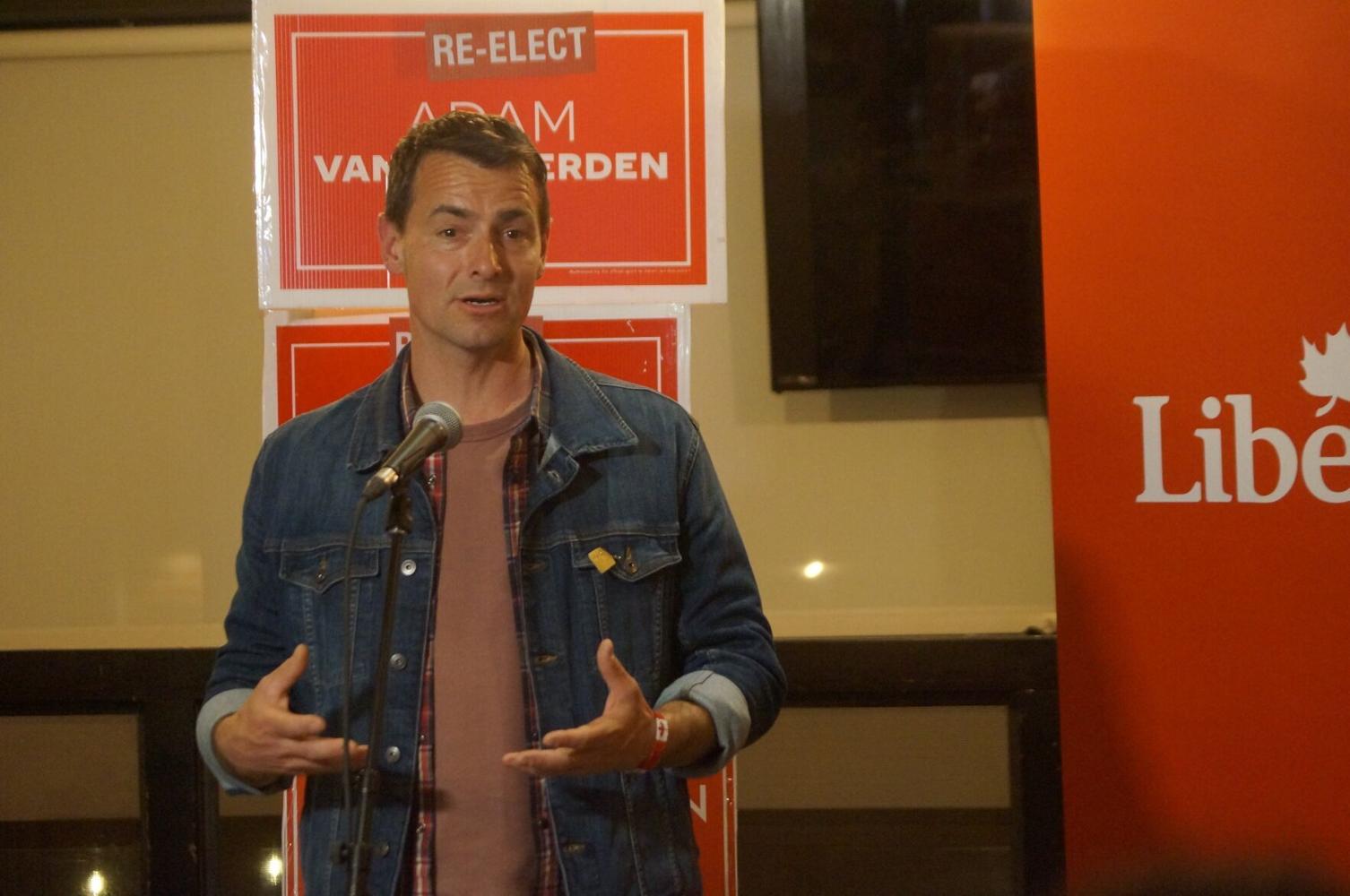 Liberal Adam van Koeverden wins third term as MP in Milton