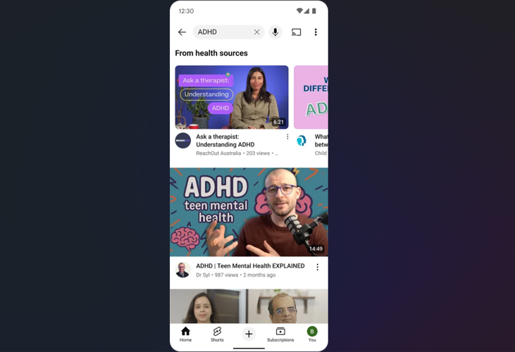 YouTube adds mental health ‘shelf’ for Canadian teens
