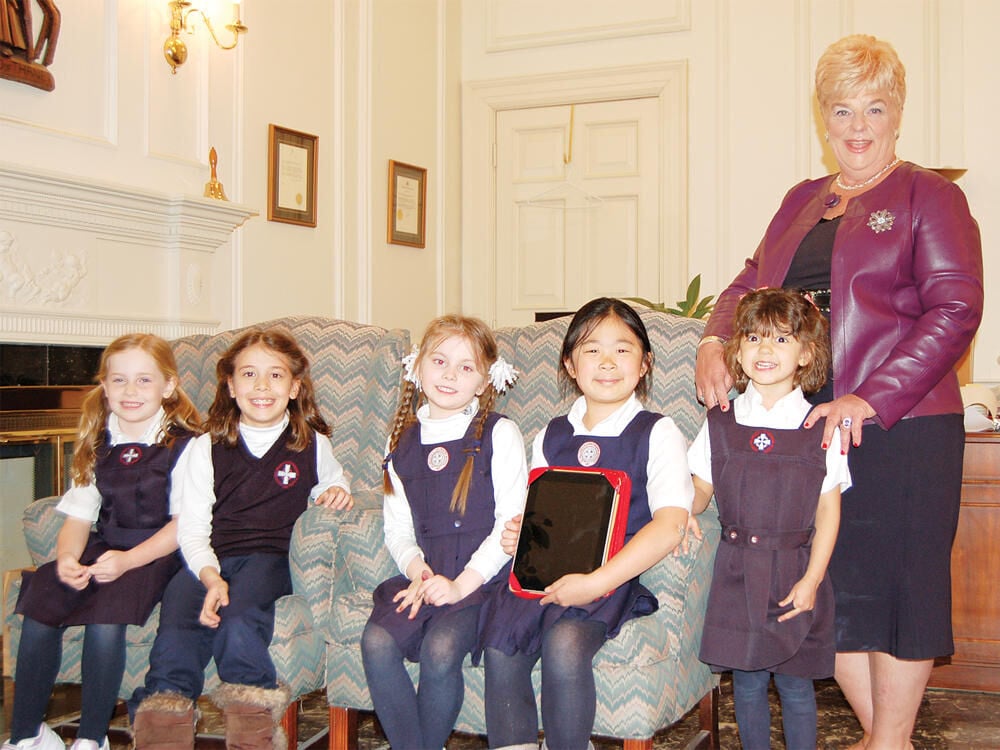 Head of St. Mildred's retires