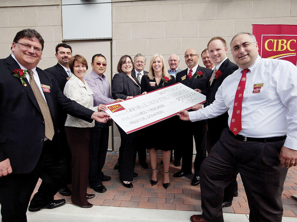 Gift giving at CIBC