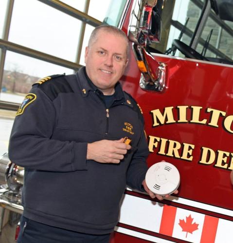Milton Fire Department visiting homes promoting safety
