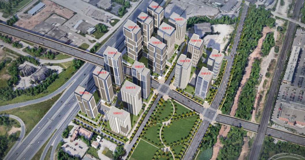 Massive 16 tower development proposed for Midtown Oakville