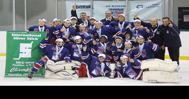 Oakville peewee AE Rangers advance to International Silver Stick