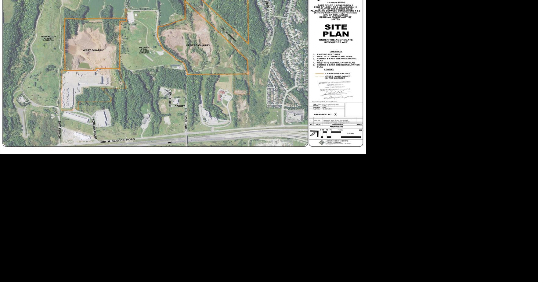 Hanson Brick plans new shale quarry on west Burlington lands
