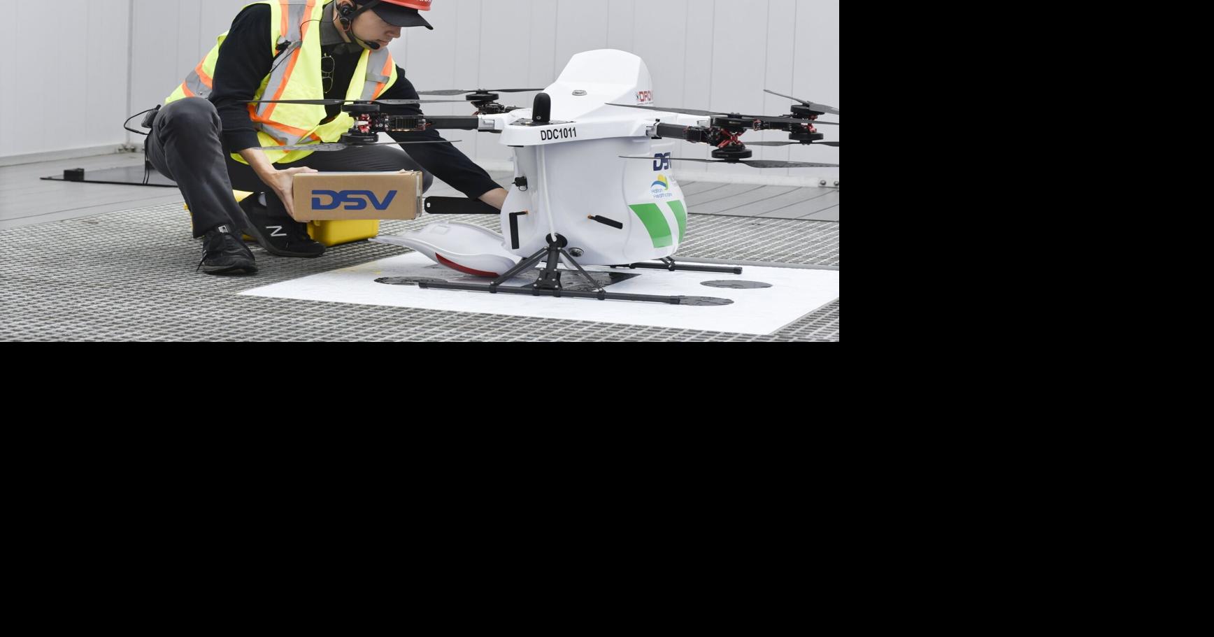 ‘Care By Air’ medical cargo drone delivery pilot takes flight