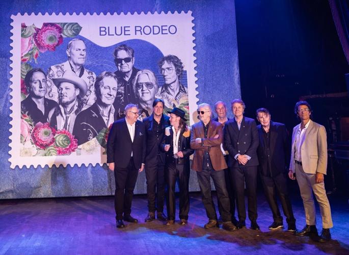 Canada Post releases Blue Rodeo stamp