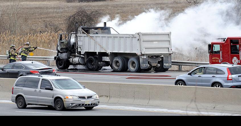 401 truck fire