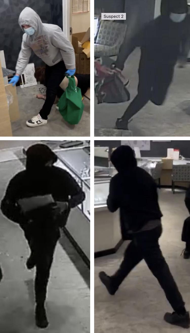 Smash-and-grab robberies at Ontario malls and video evidence