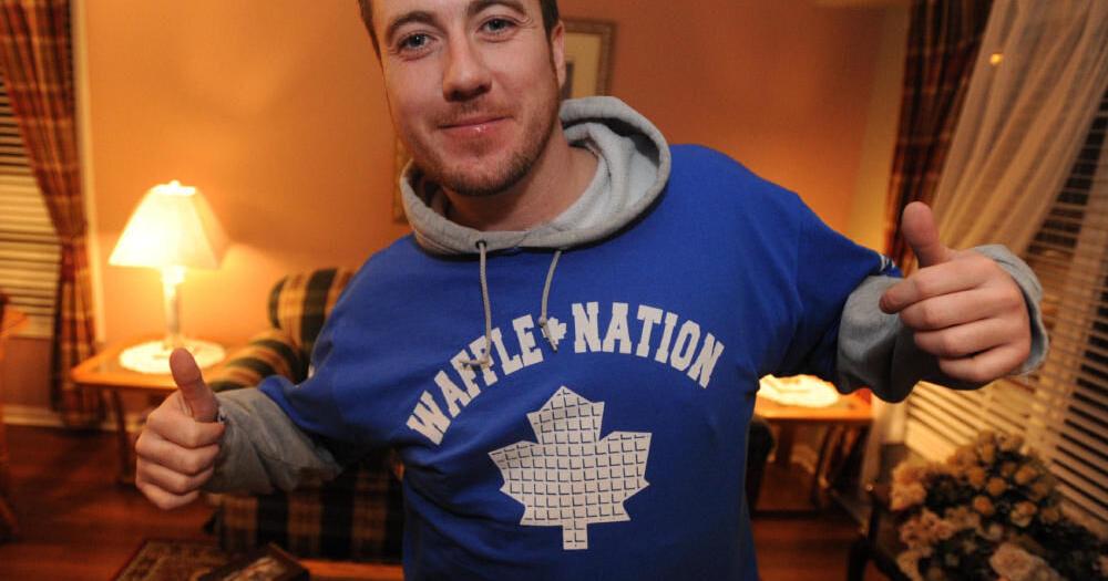 He's out of there; Leafs ban waffle thrower
