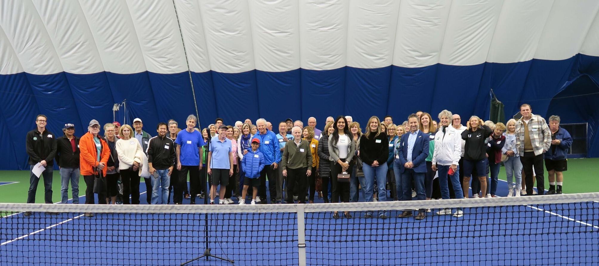 New courts and lighting served up at Aldershot Tennis Club