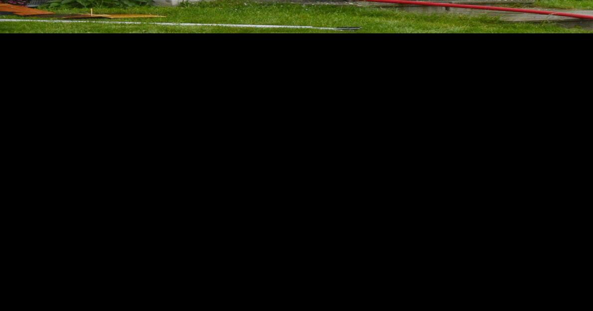 Home struck by lightning