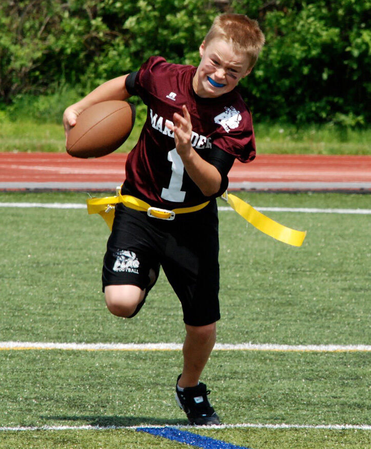 Flag football in full swing in Burlington
