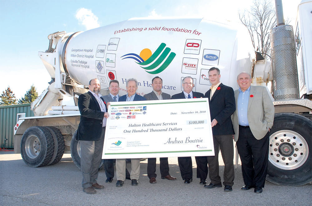 Holcim's big cheque