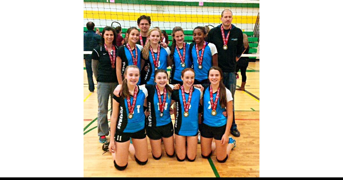 Gold, silver, bronze for Halton Hurricanes volleyball teams